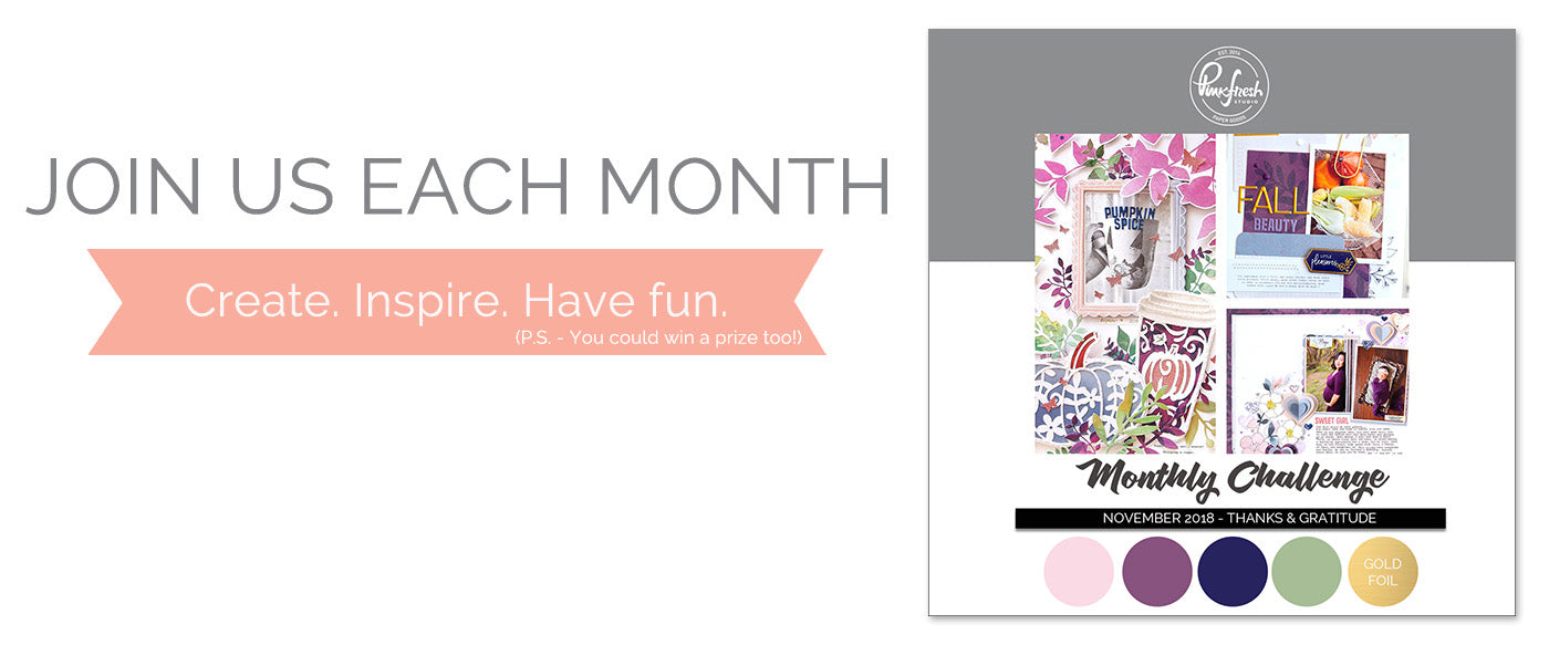 November Challenge – Pinkfresh Studio