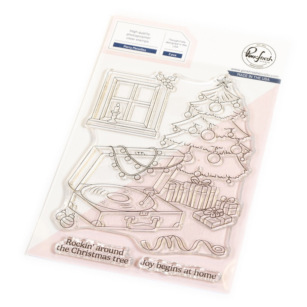 Merry Melodies stamp – Pinkfresh Studio