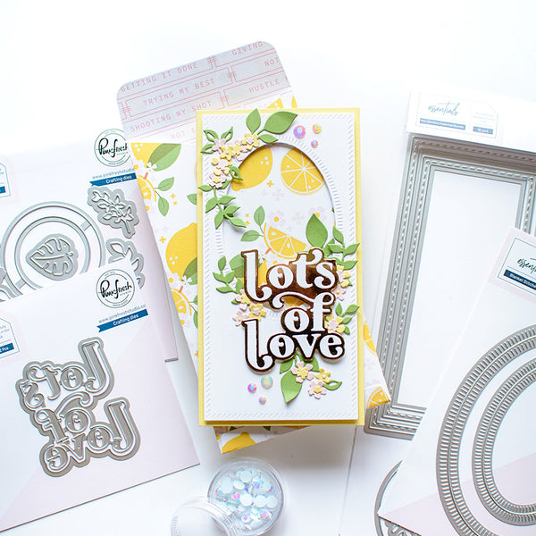 Essentials: Mini Slimline Essentials Bundle die set – Pinkfresh Studio