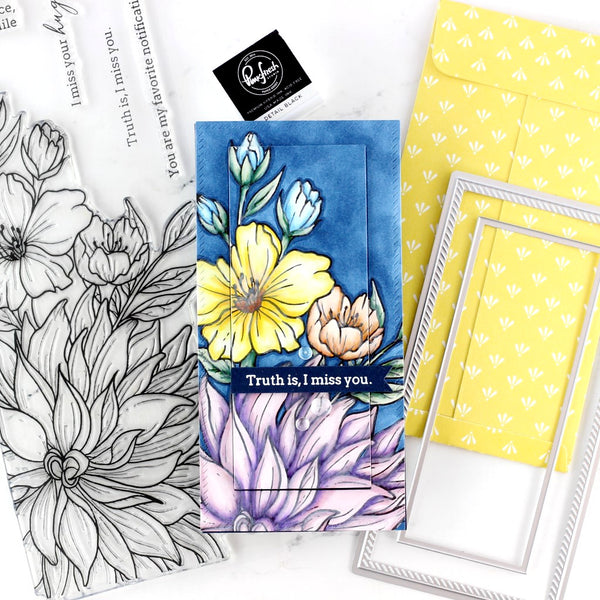 Essentials: Mini Slimline Essentials Bundle die set – Pinkfresh Studio