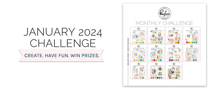January 2024 Challenge – Pinkfresh Studio