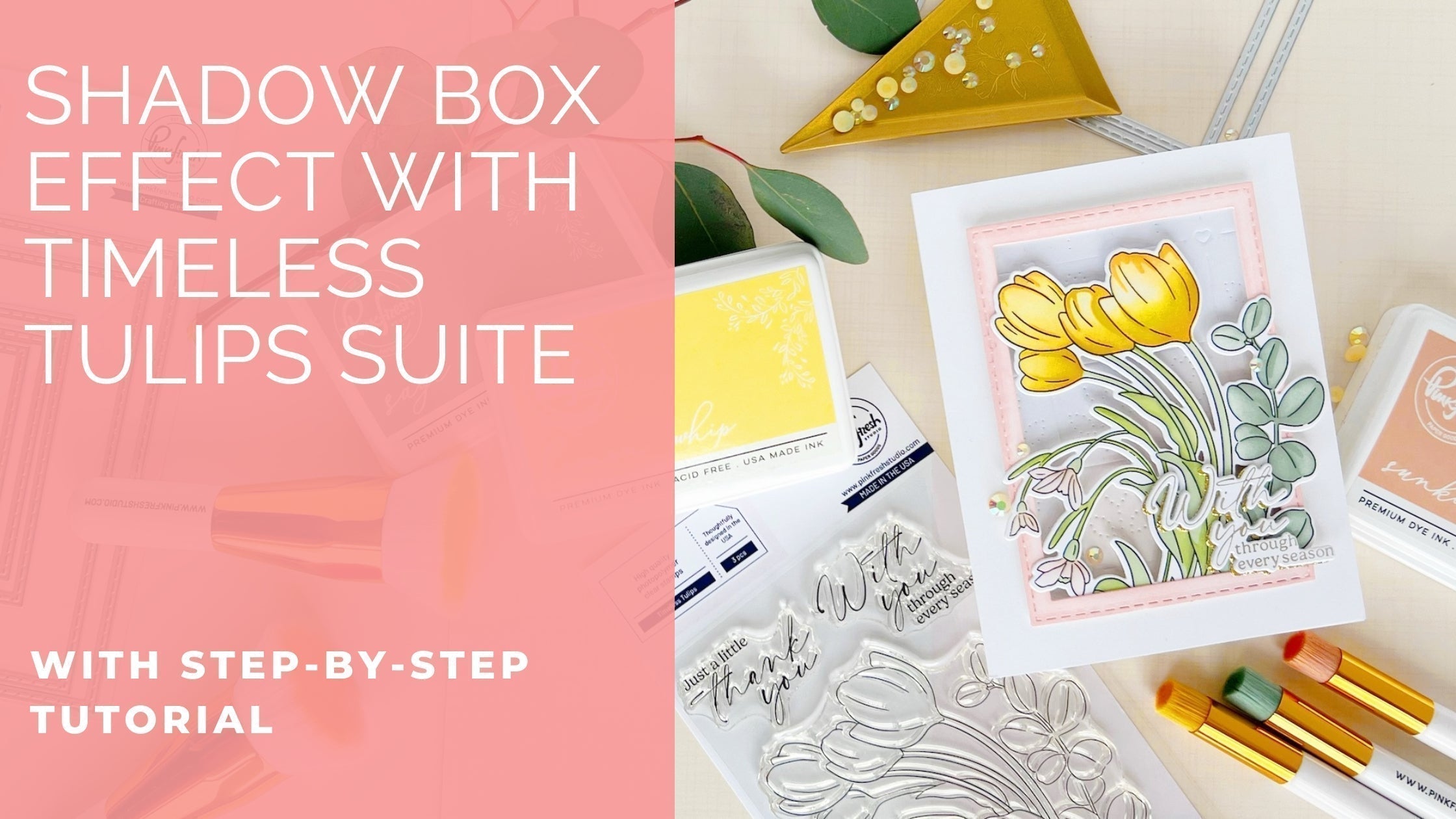 Creating Cards with a Shadow Box Effect | Kathleen Schmelz – Pinkfresh ...
