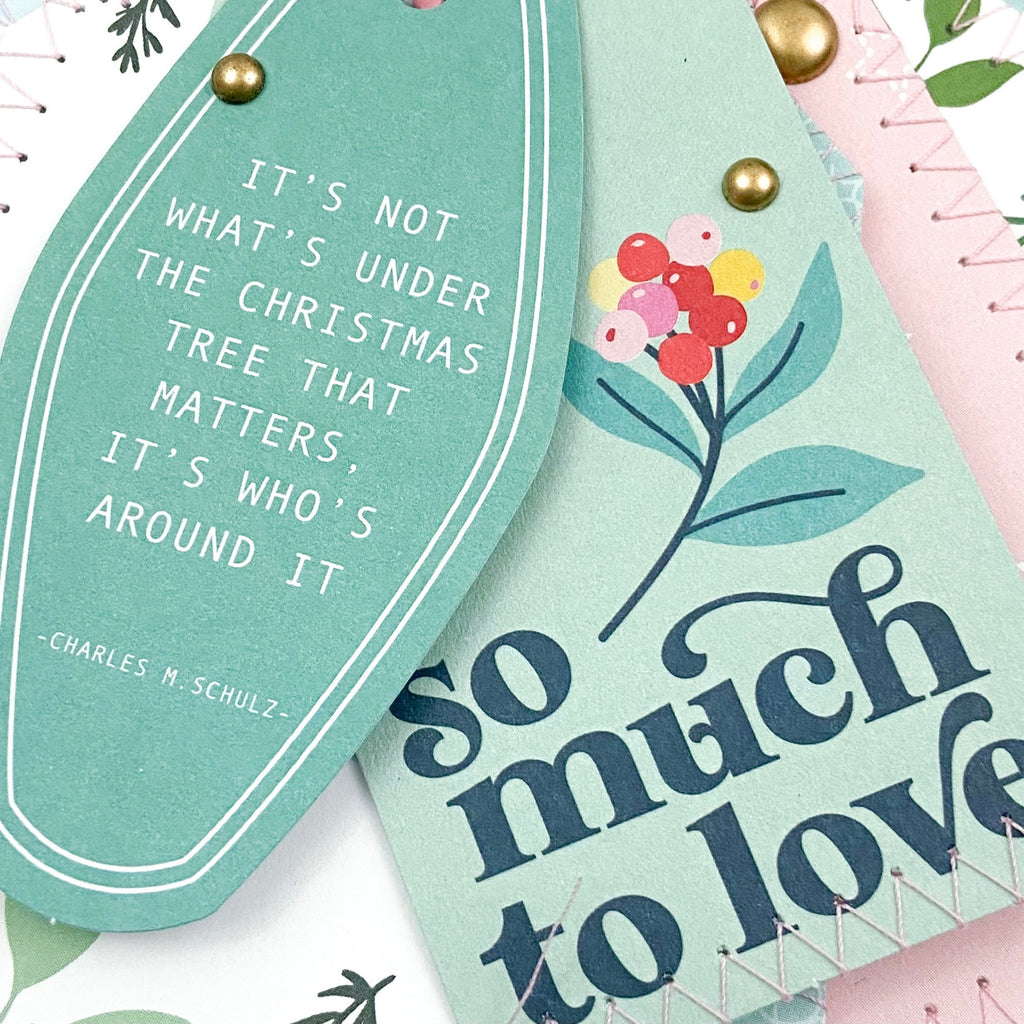 Ornaments and Tags Mini Album | Ashley Bright – Pinkfresh Studio