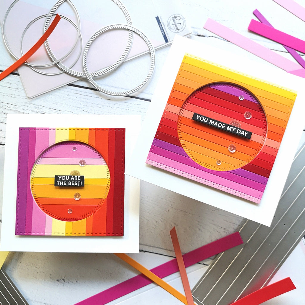 Stripes and Circles┃Maria Peters – Pinkfresh Studio