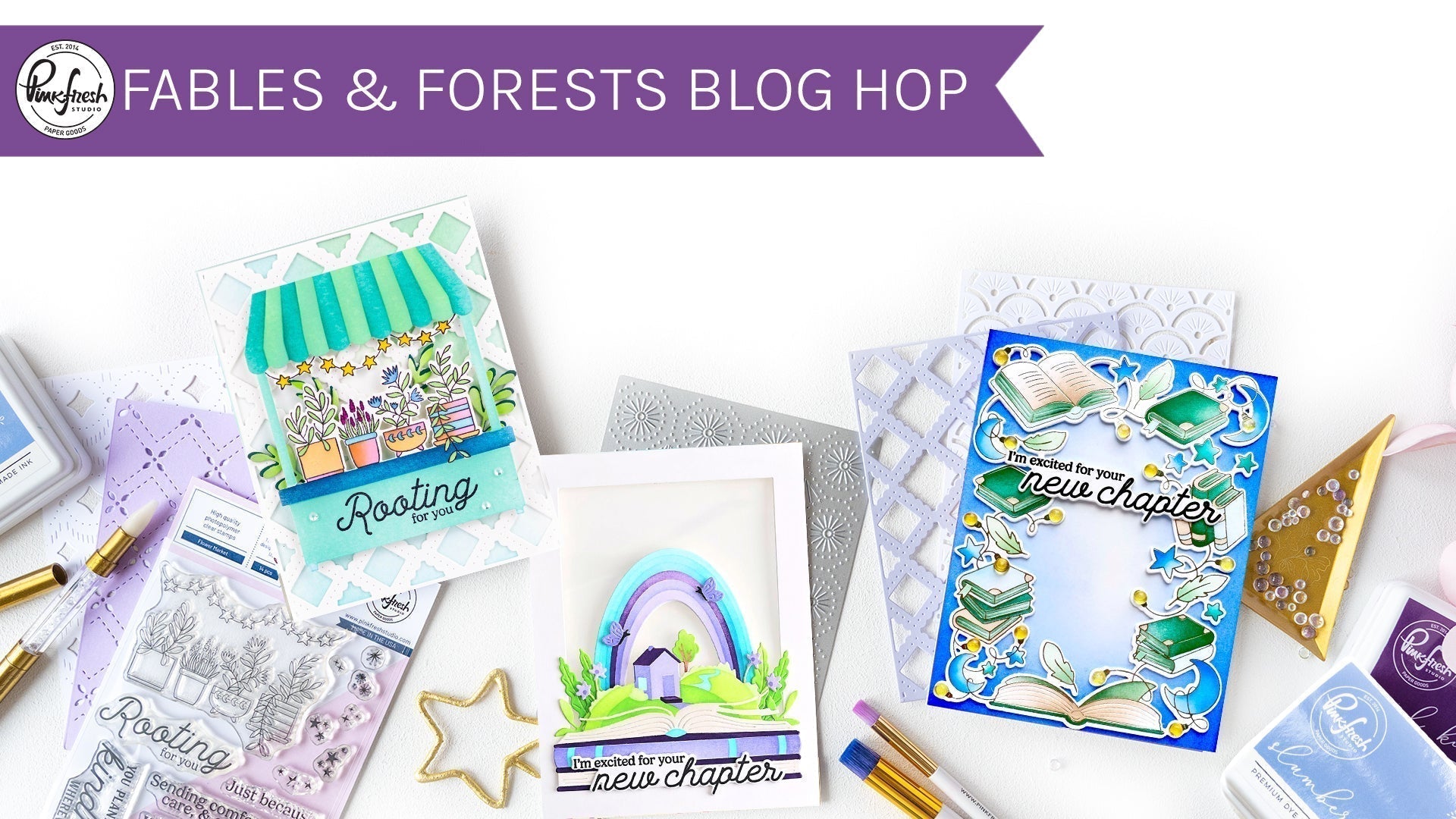 Shop "Fables & Forests" Release | Stamp, Die, Stencil, & Press Plate ...