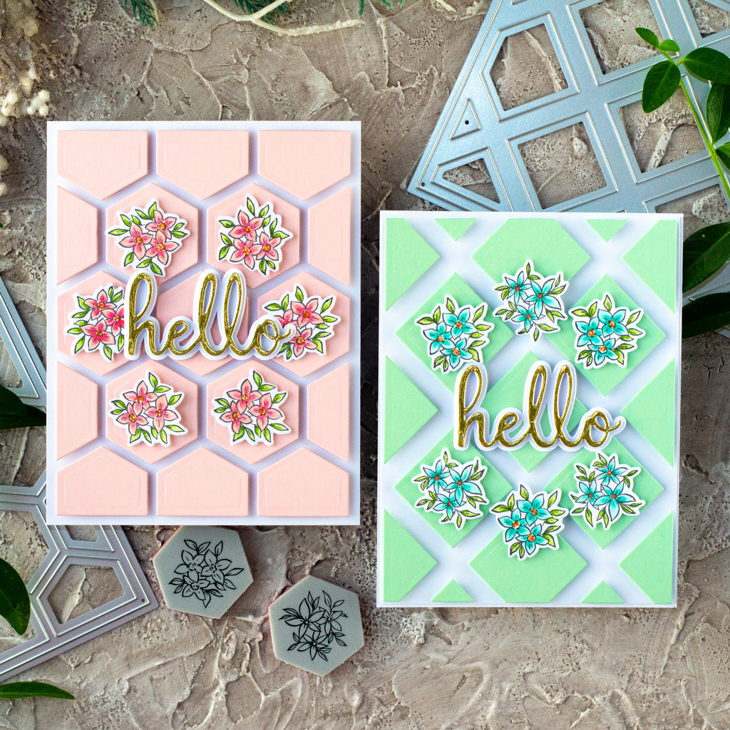 Simple Hello Cards | Kristina Pokazanieva – Pinkfresh Studio
