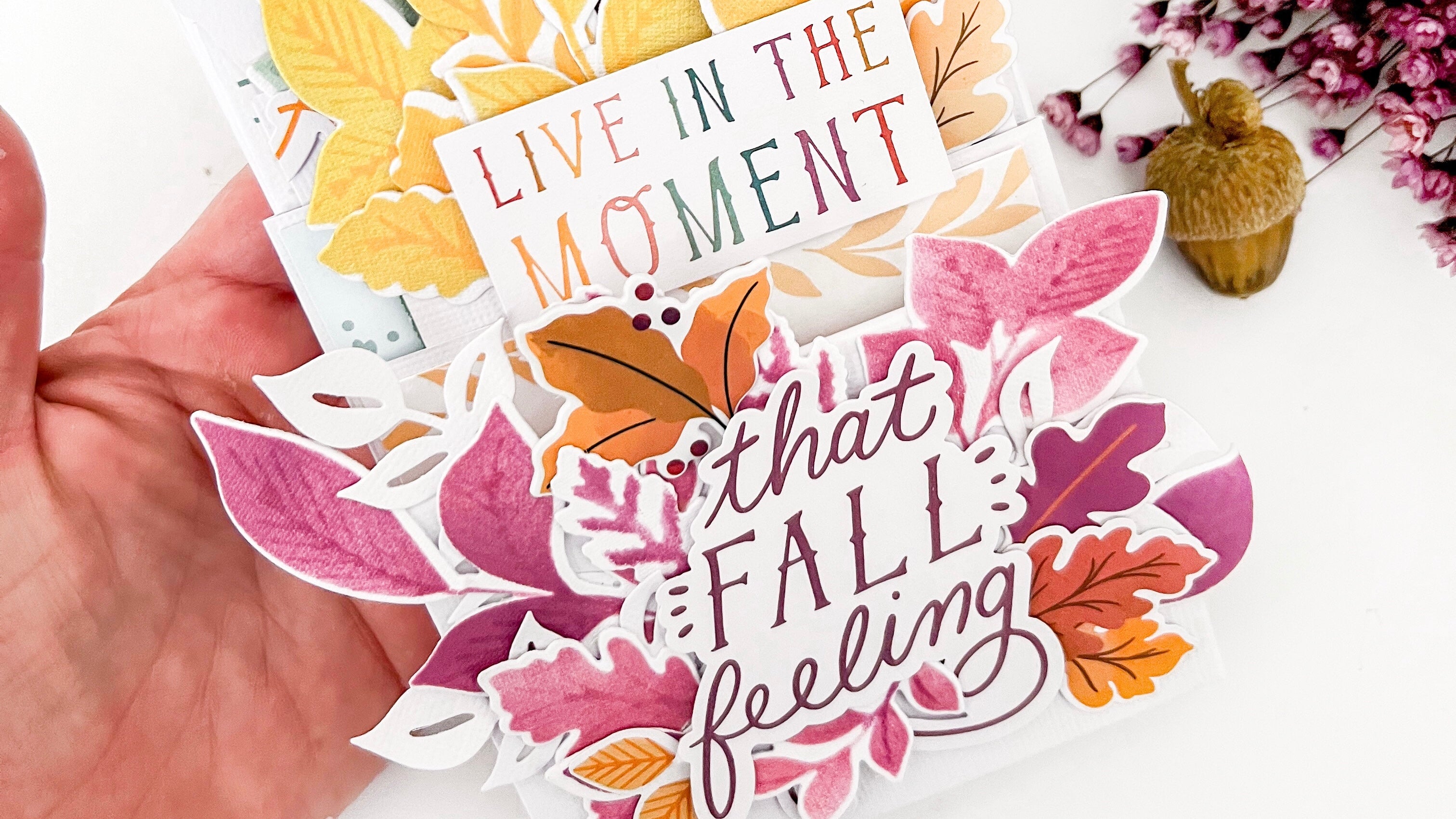 That Fall Feeling Mini Album | Susi Becerra – Pinkfresh Studio