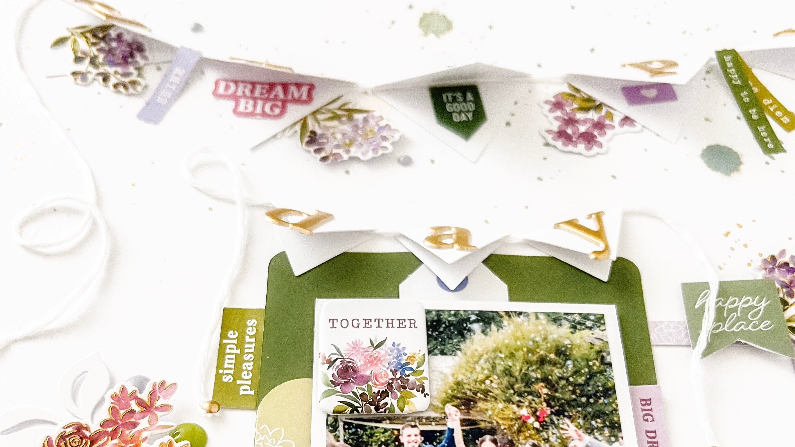 Happy Day Layout | Susi Becerra – Pinkfresh Studio