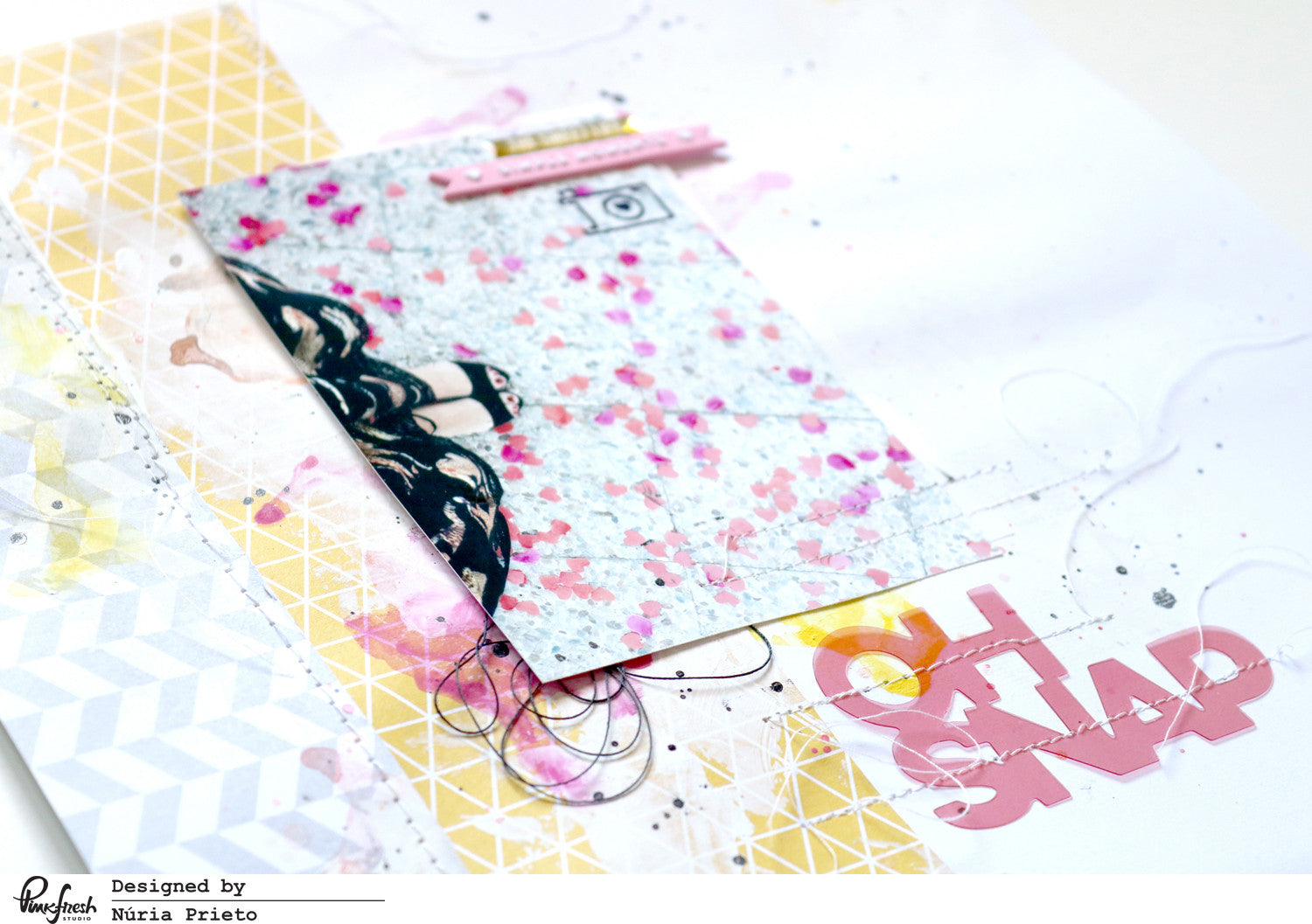 Layout and Snail Mail using Life Noted – Pinkfresh Studio