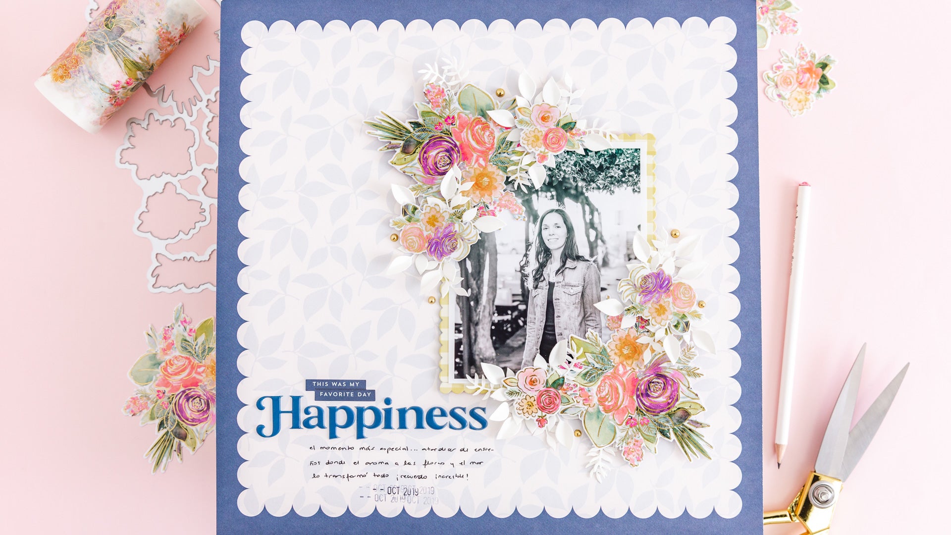 Happiness Layout | Celes Gonzalo – Pinkfresh Studio