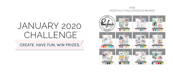 January 2020 Challenge – Pinkfresh Studio