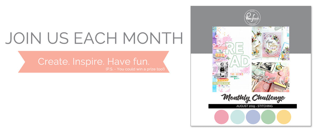 August 2019 Challenge – Pinkfresh Studio