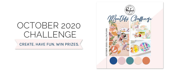 October 2020 Challenge – Pinkfresh Studio