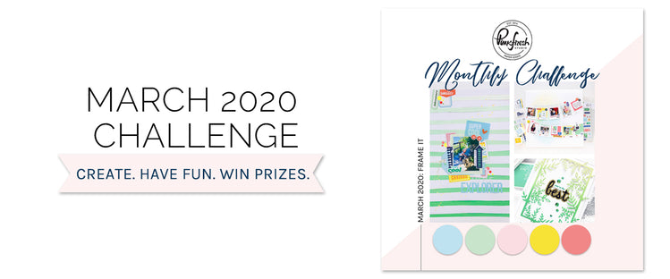 March 2020 Challenge – Pinkfresh Studio