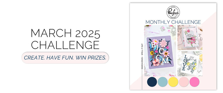 March 2025 Challenge – Pinkfresh Studio