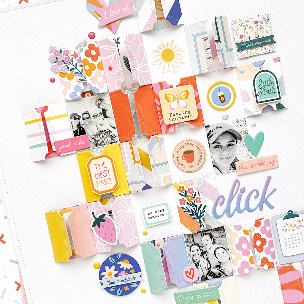 Notched Corner Frames Layout | Eva Pizarro – Pinkfresh Studio