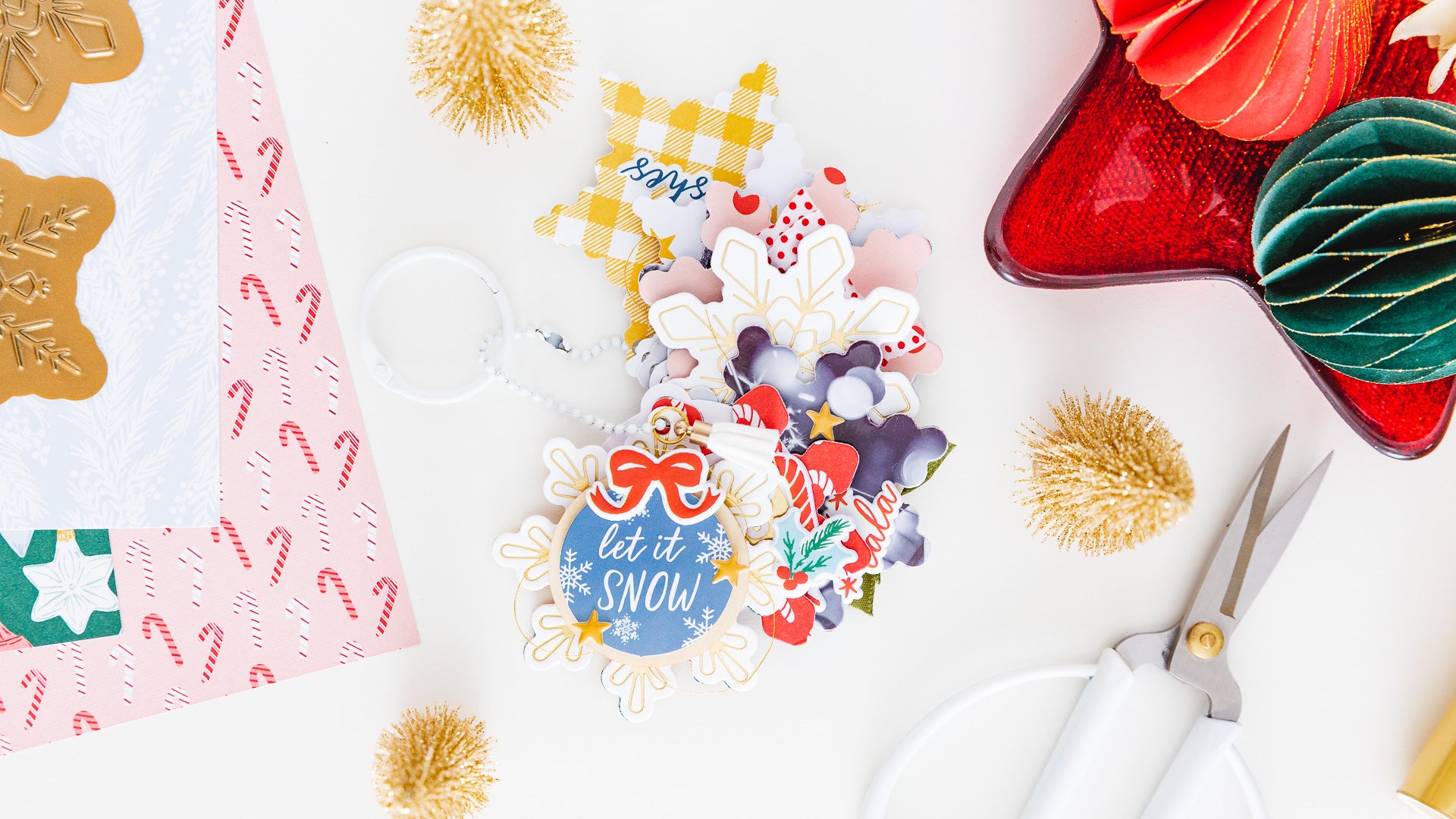 Snowflakes Mini Album | Celes Gonzalo – Pinkfresh Studio