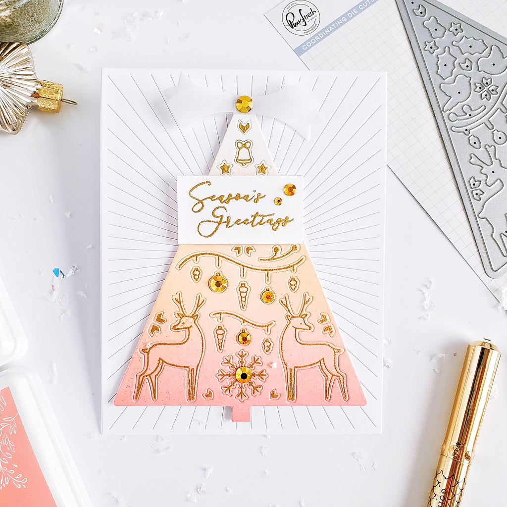 Christmas in July Inspiration Card┃Yasmin Diaz – Pinkfresh Studio