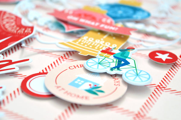 Hanging ornament layout | Cristina Sales – Pinkfresh Studio