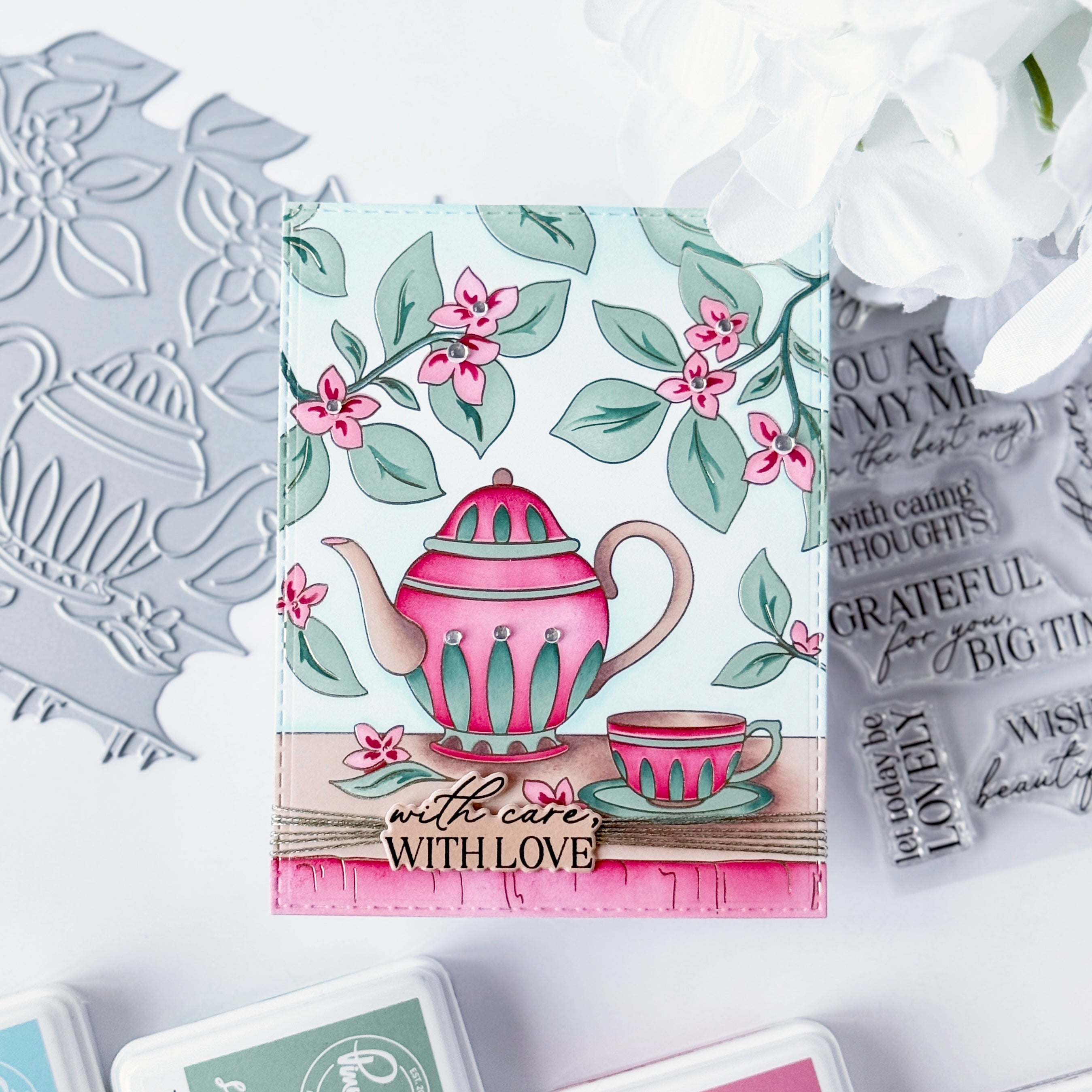 Bloom & Brew press plate – Pinkfresh Studio