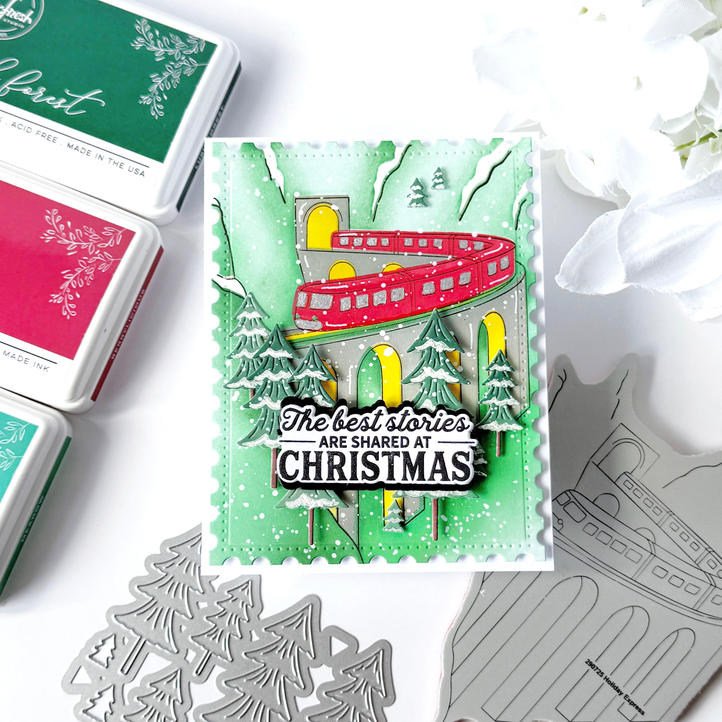 Essentials: Nested Rectangles Postage Edge – Pinkfresh Studio