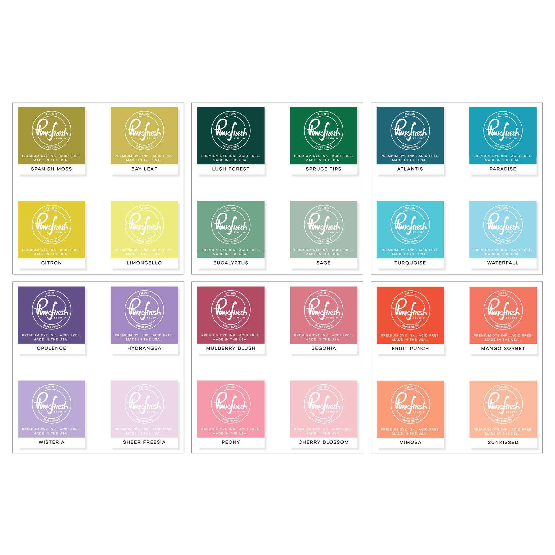 -Ink Cubes – Pinkfresh Studio