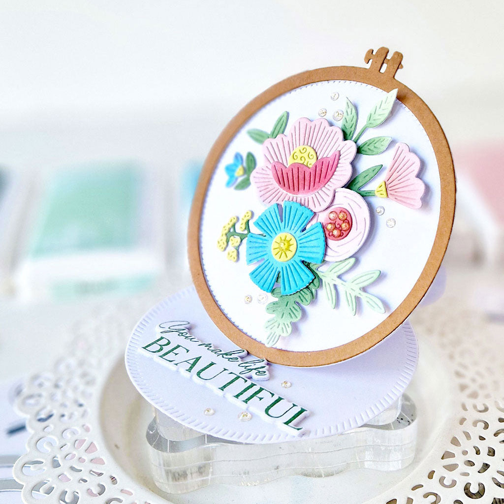 Embroidery Hoops die – Pinkfresh Studio