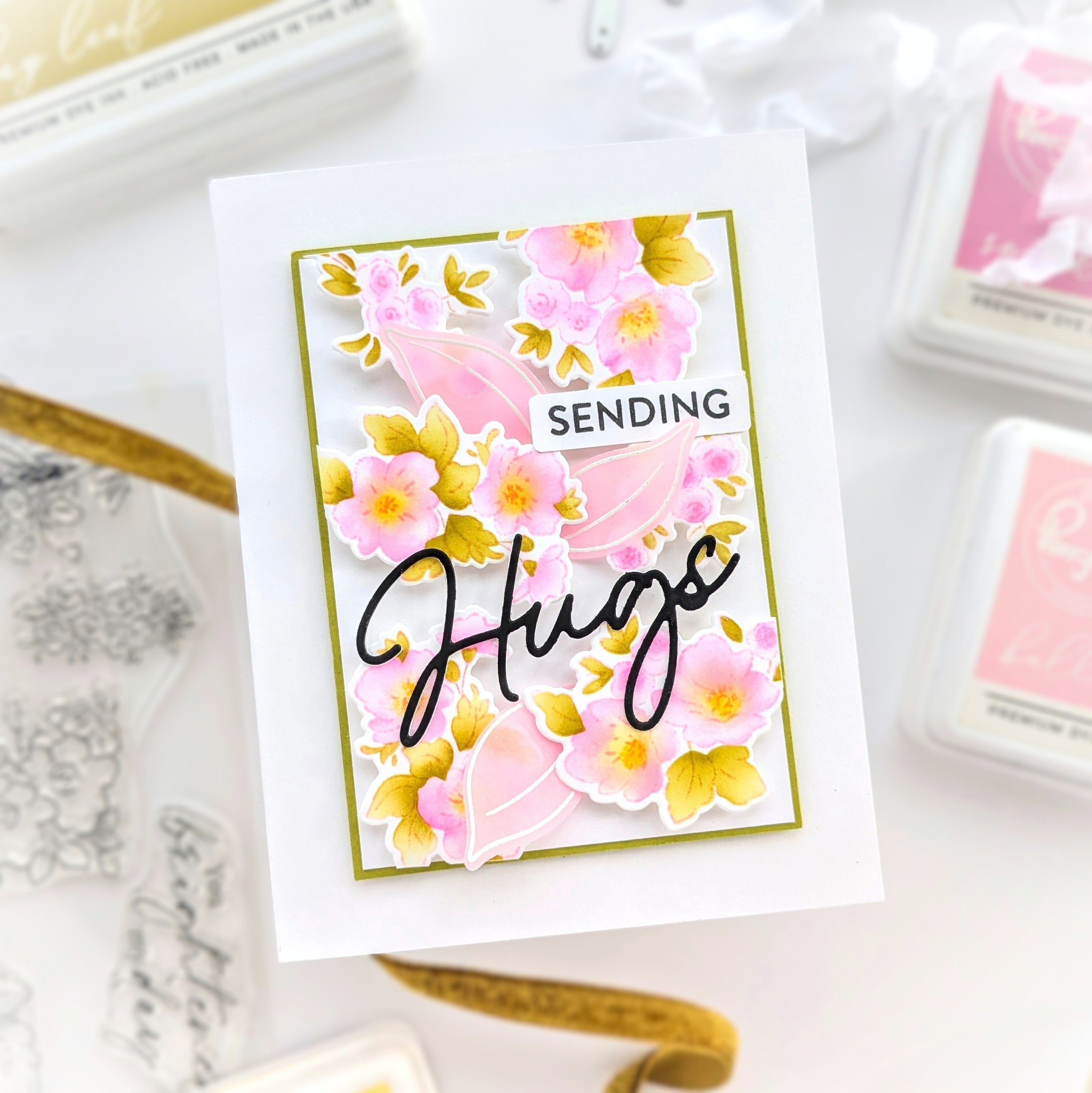Blooming Grace stamp – Pinkfresh Studio