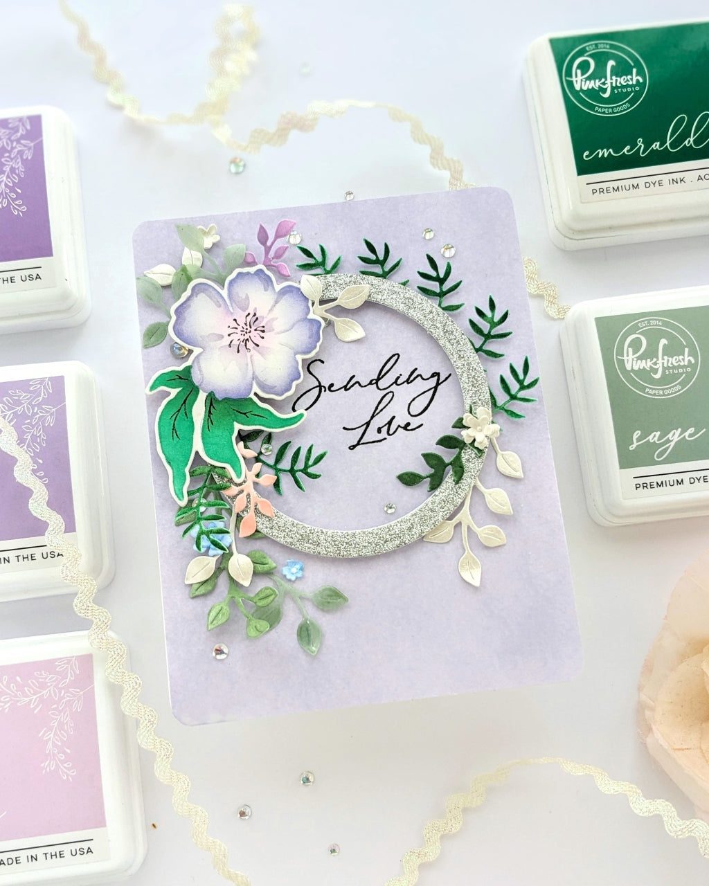 Sunshine on my Mind: Stencil – Pinkfresh Studio