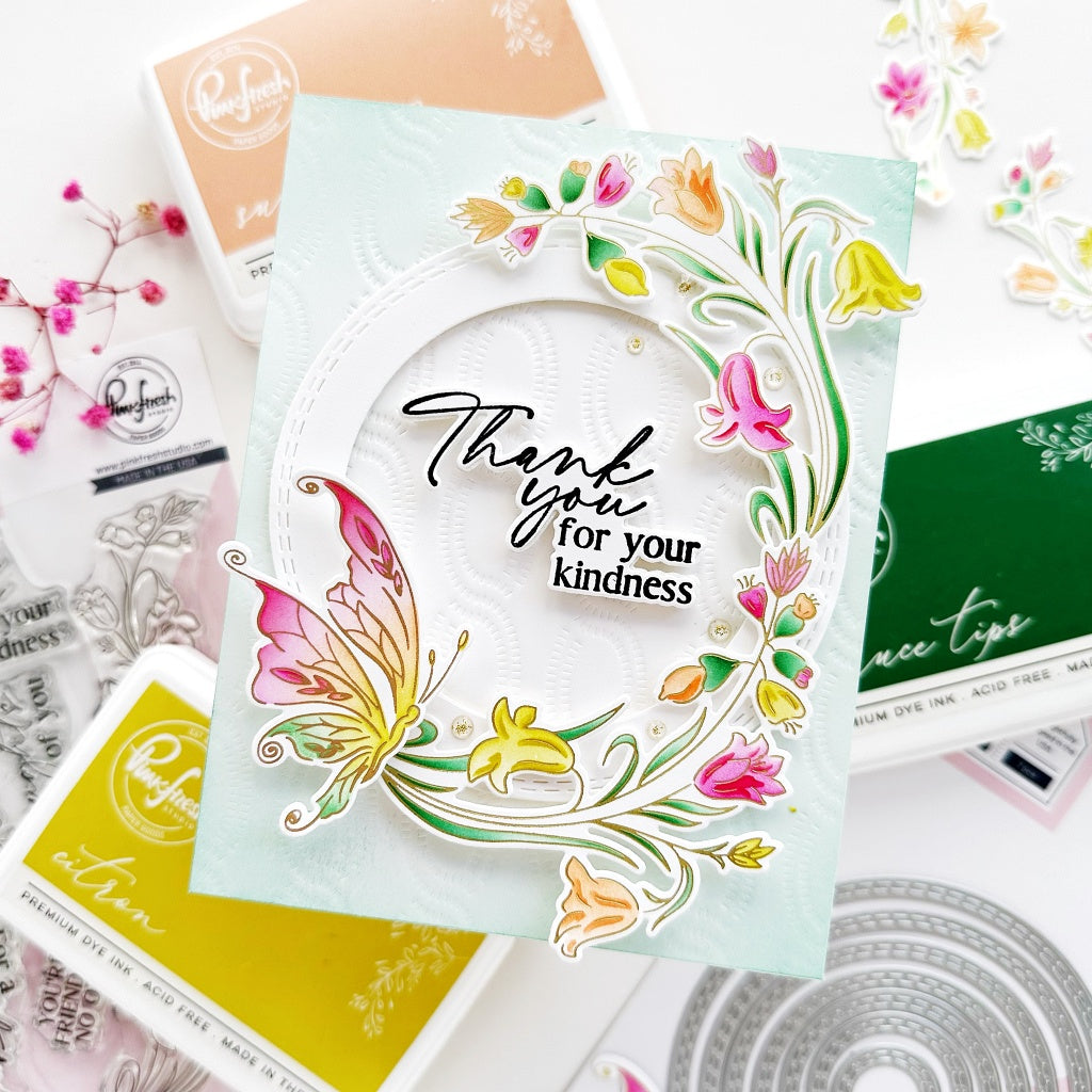 Butterfly Bliss stencil – Pinkfresh Studio