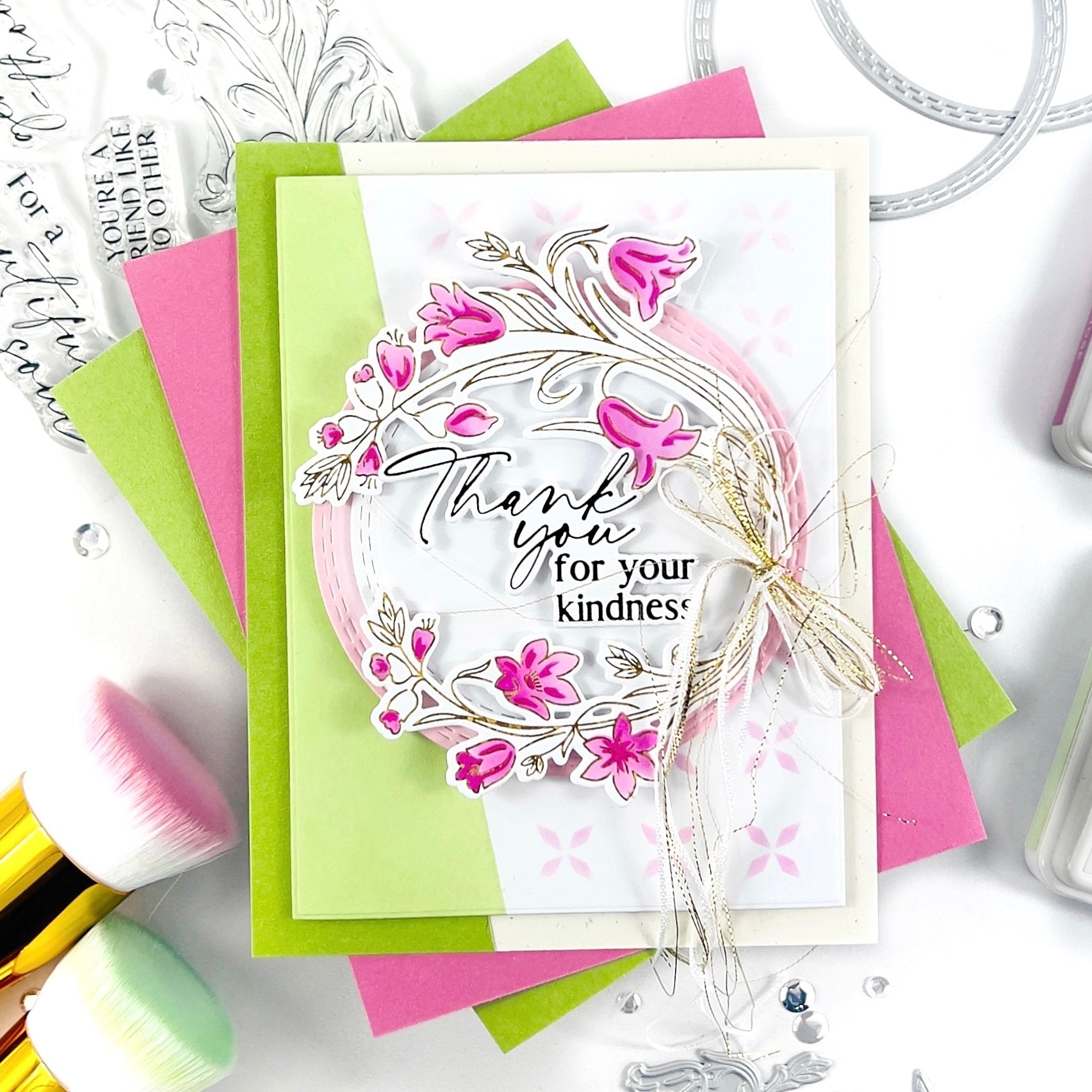 Beautiful Soul press plate – Pinkfresh Studio