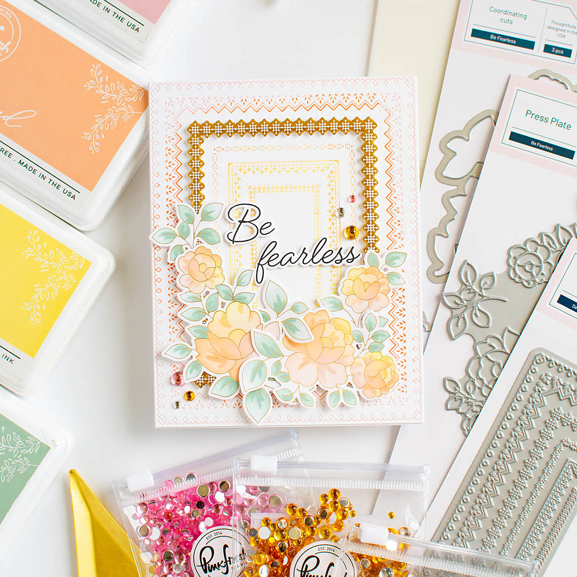 Decorative Frames press plate – Pinkfresh Studio