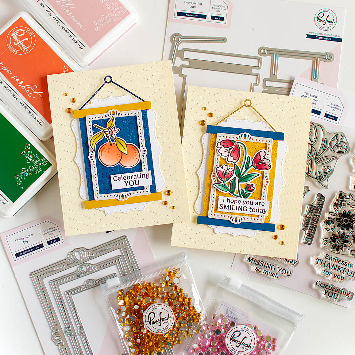 Essentials: Fancy Rectangle Frame die – Pinkfresh Studio