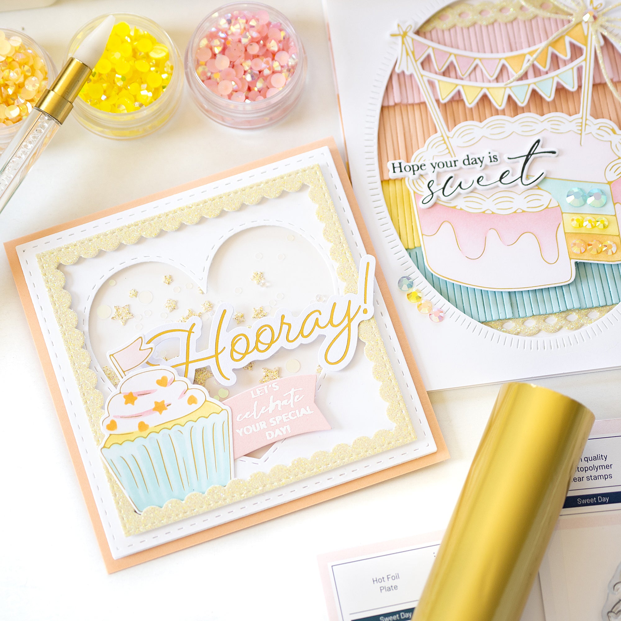 Essentials Stitched Scallop Square die set – Pinkfresh Studio
