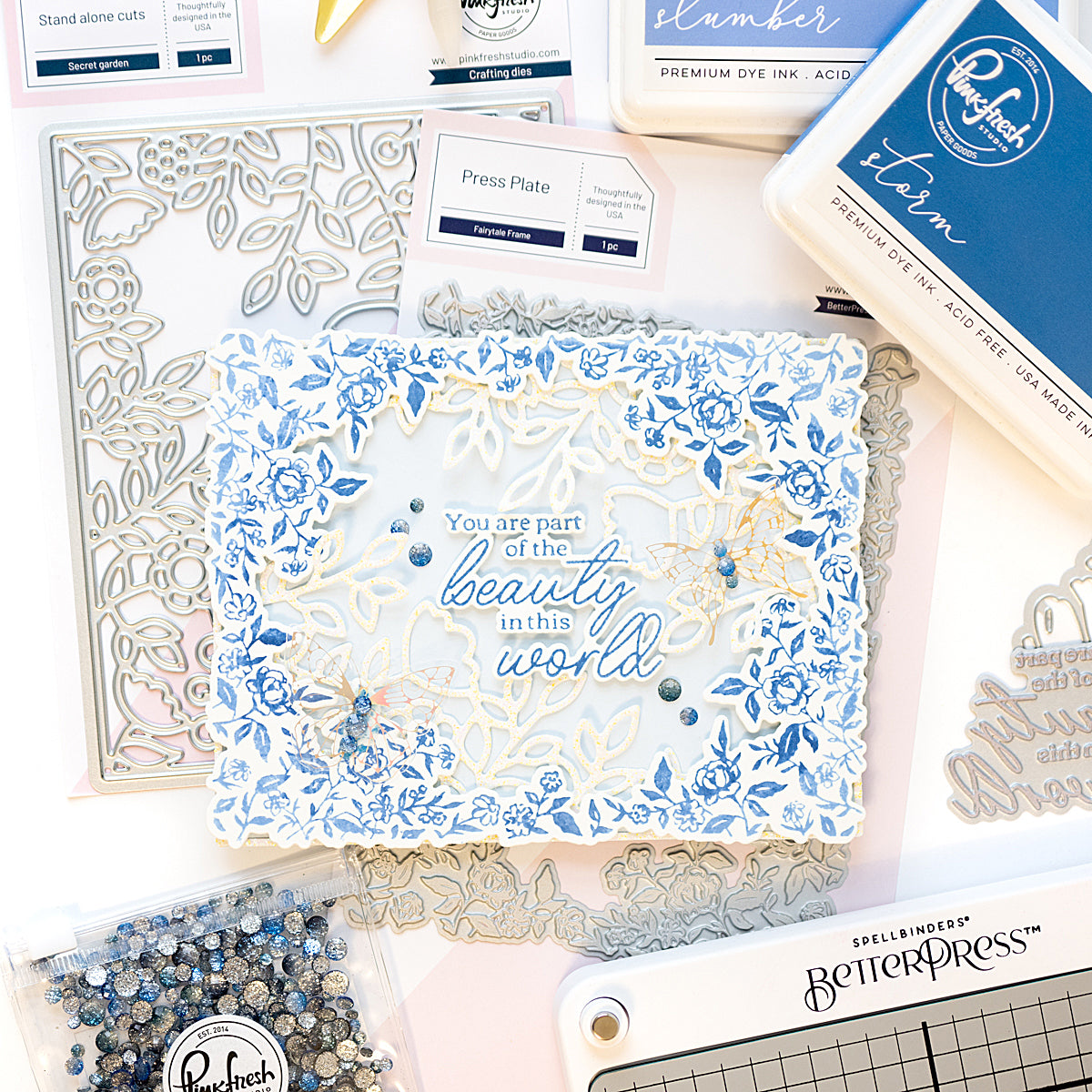 Favorite Things Sentiments press plate – Pinkfresh Studio