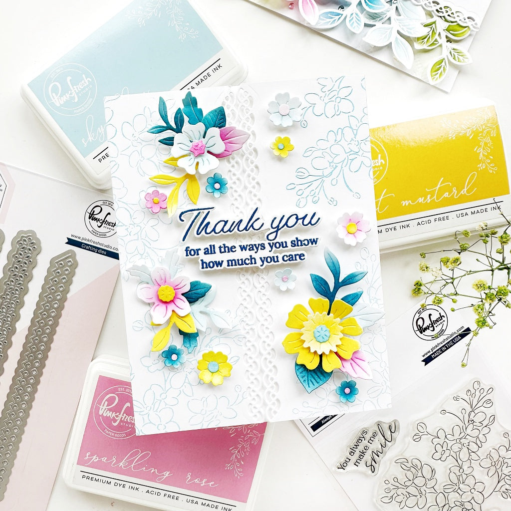 Always Smiling stamp – Pinkfresh Studio