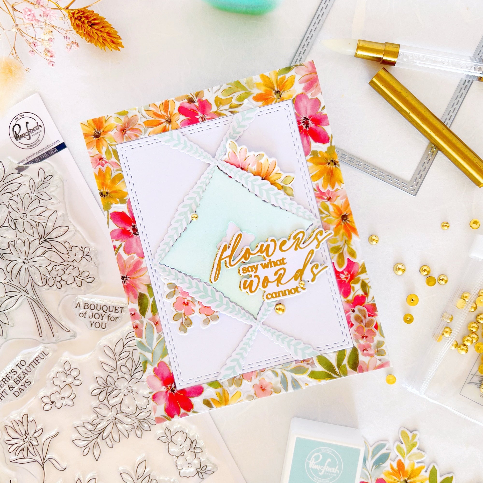 Essentials: Double Stitched Rectangles die – Pinkfresh Studio