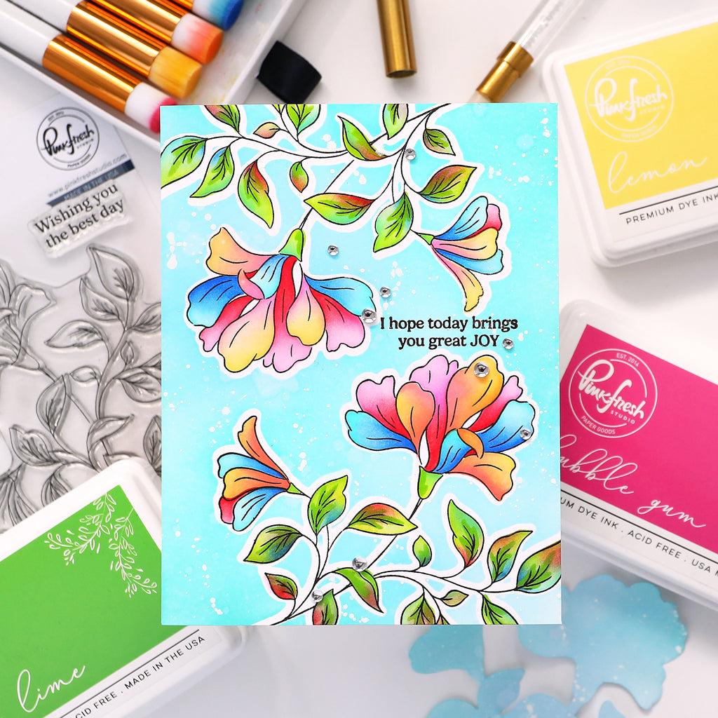 Amazing Things stencil – Pinkfresh Studio