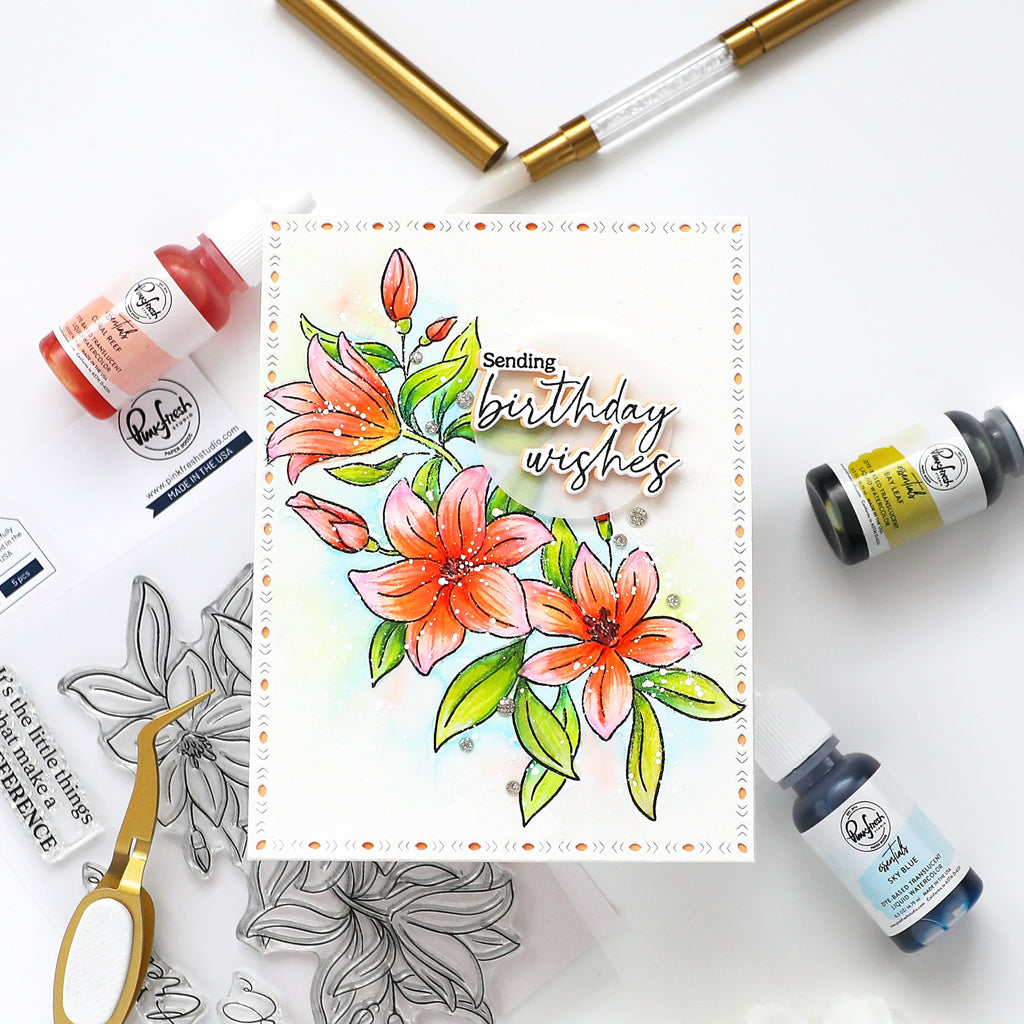 Delighted For You stamp – Pinkfresh Studio