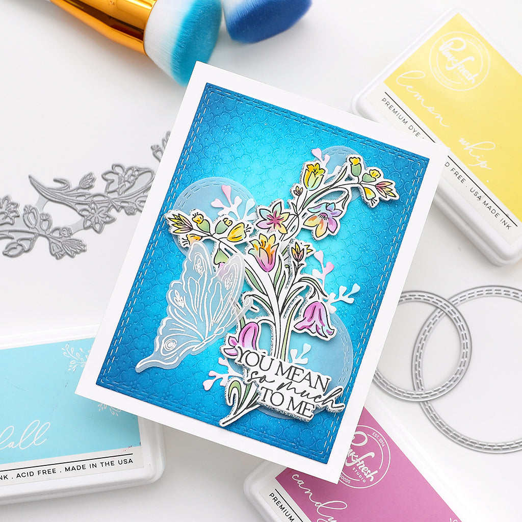 Butterfly Bliss stamp – Pinkfresh Studio