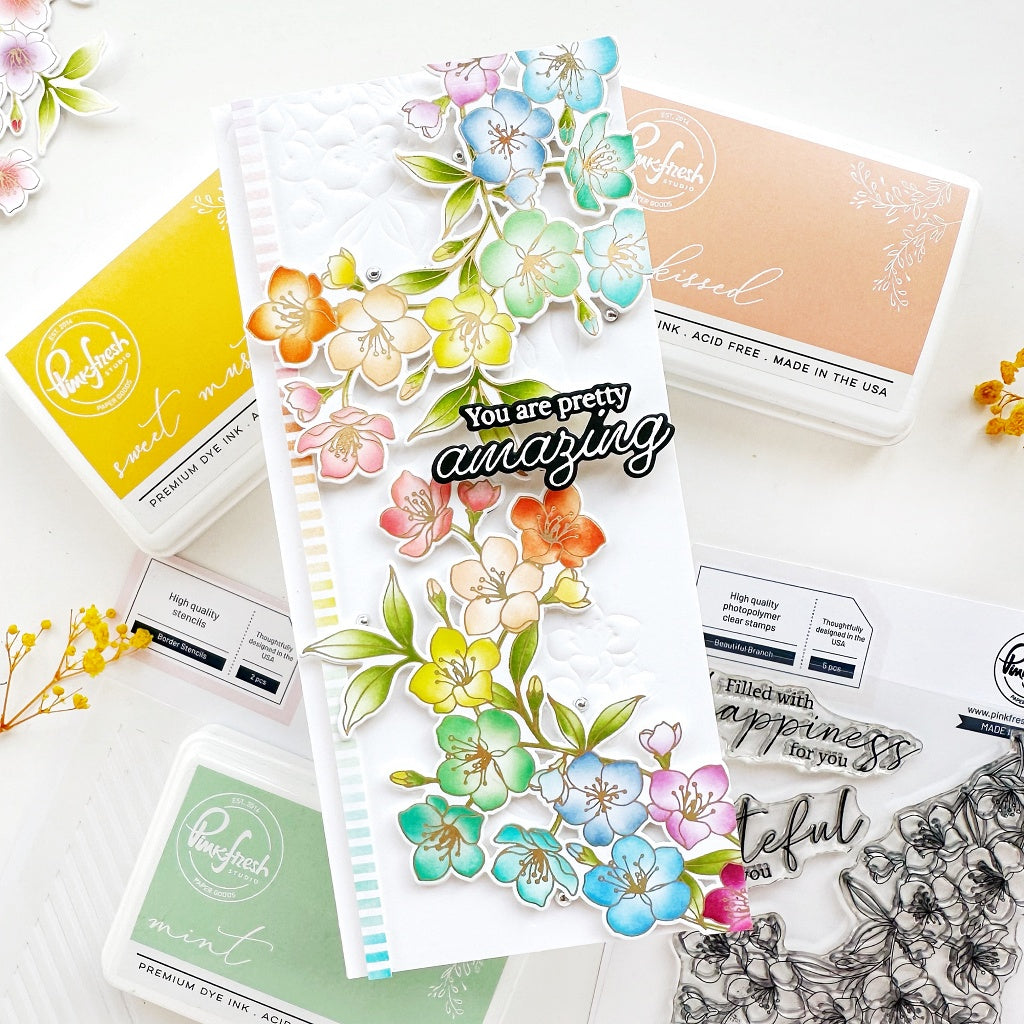 Beautiful Branch press plate – Pinkfresh Studio