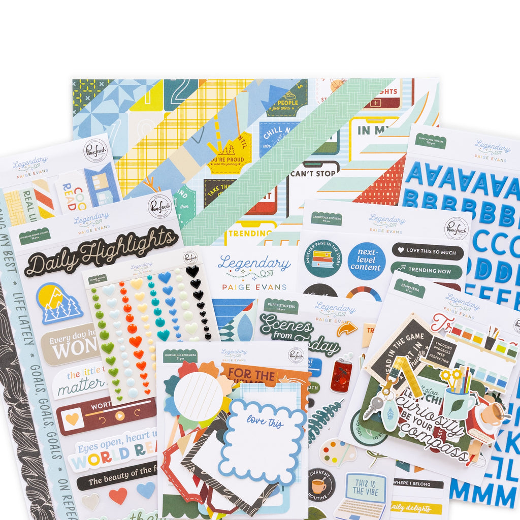 Legendary Scrapbook Collection Bundle – Pinkfresh Studio