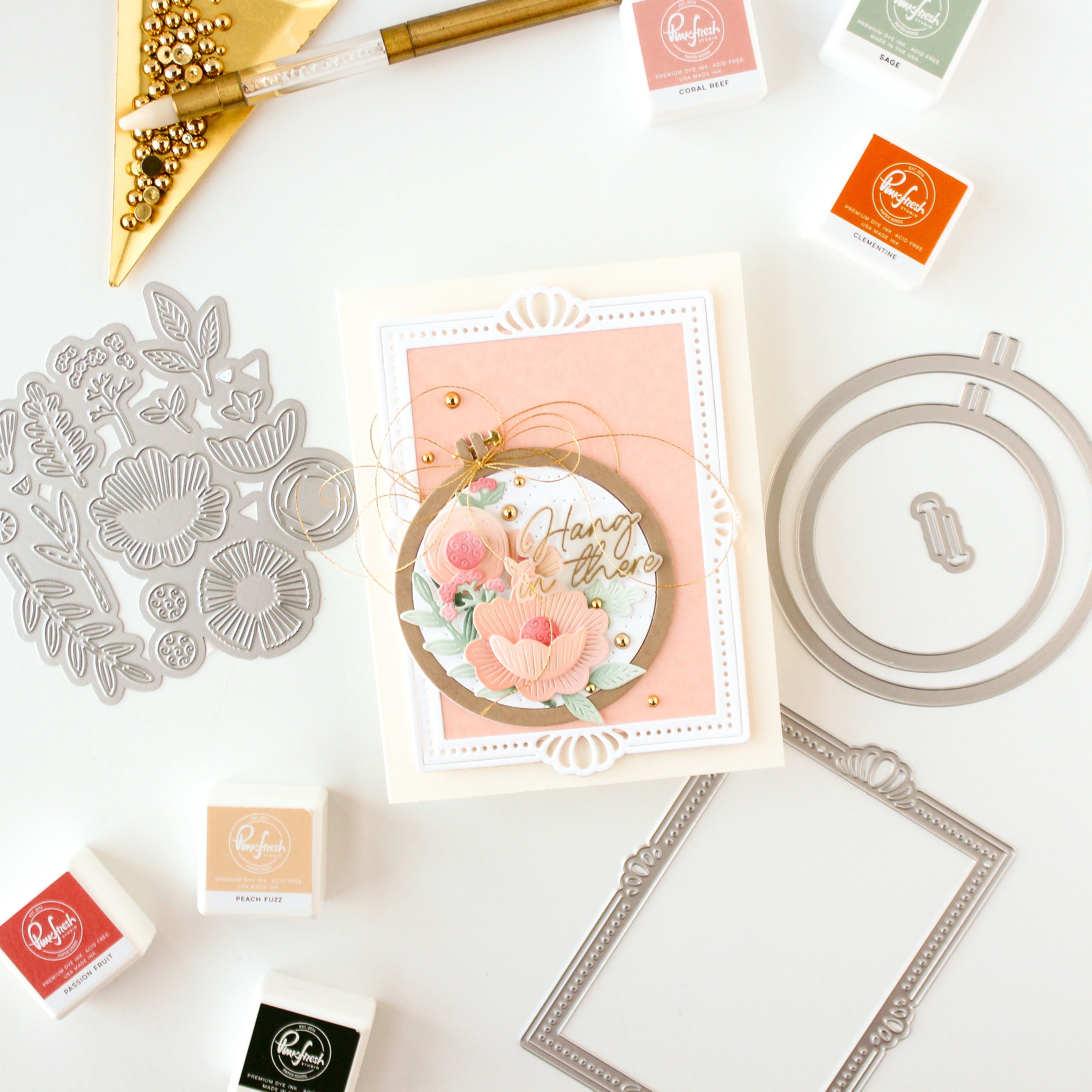 Essentials: Fancy Rectangle Frame die – Pinkfresh Studio