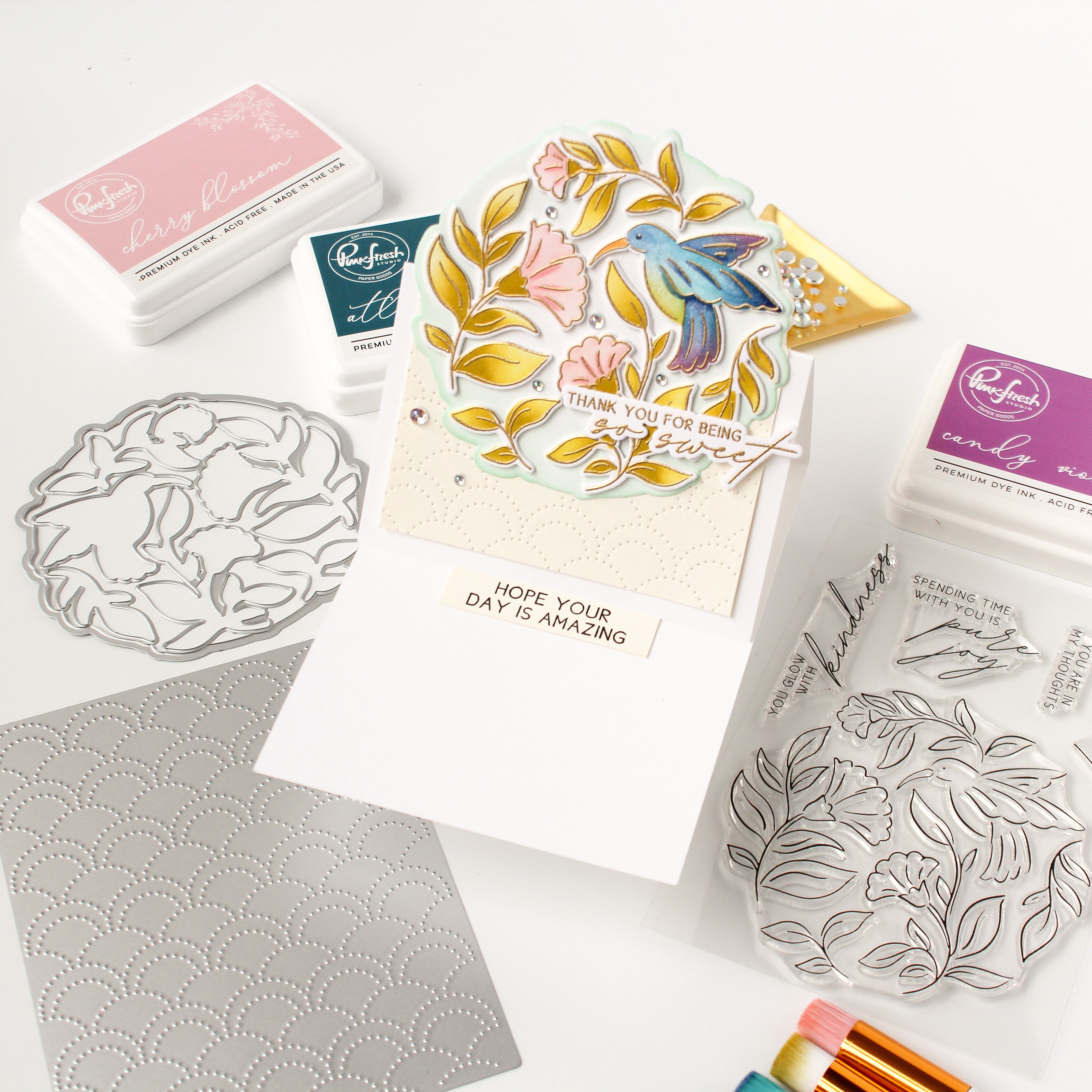 Pure Joy stamp – Pinkfresh Studio