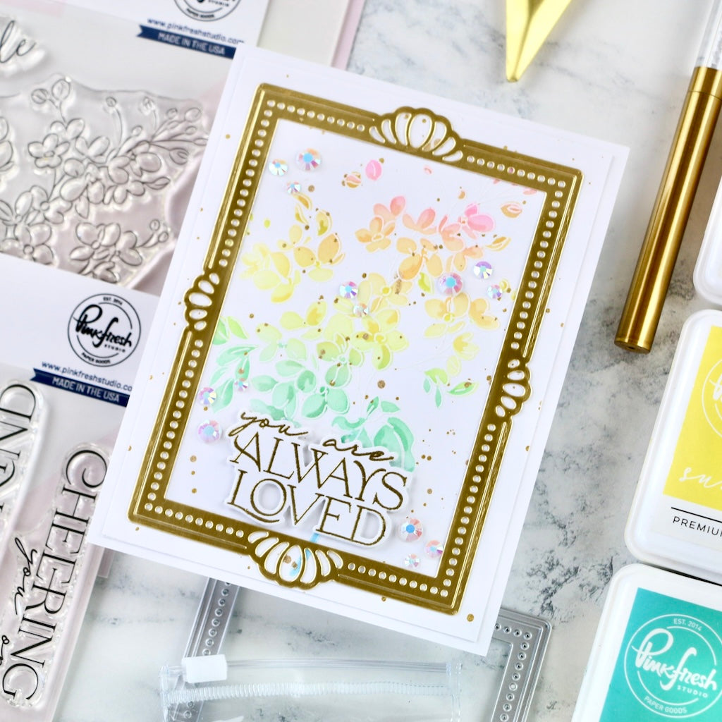 Always Smiling stamp – Pinkfresh Studio