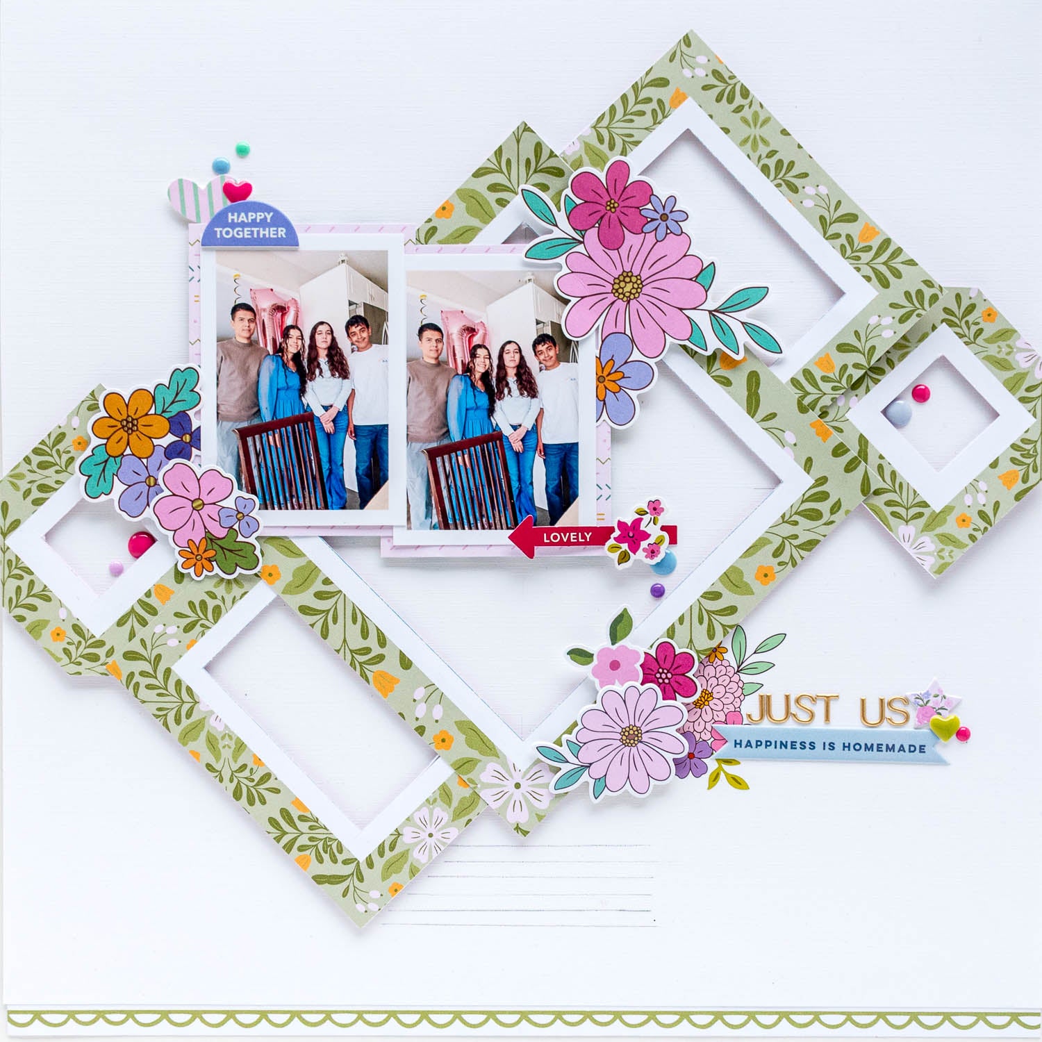 Lovely Lane: Chipboard Stickers – Pinkfresh Studio