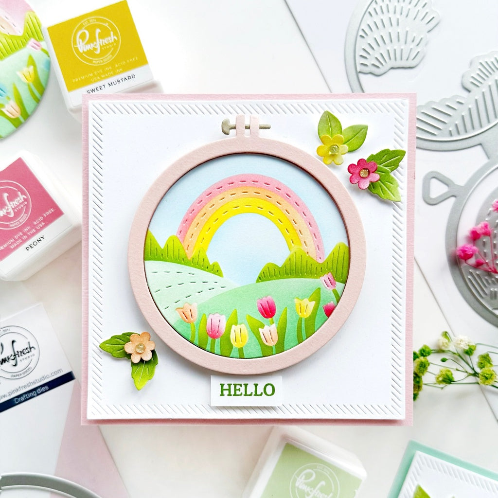 Embroidery Hoops die – Pinkfresh Studio