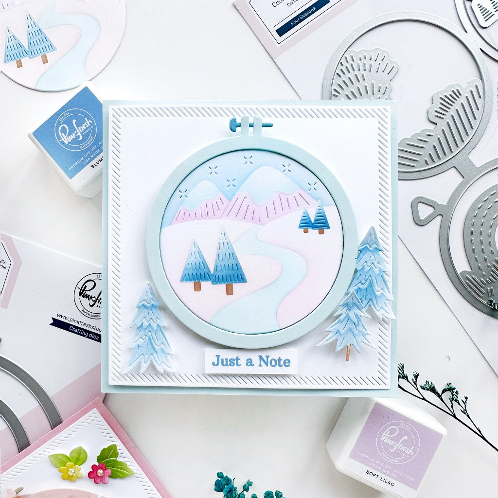 Embroidery Hoops die – Pinkfresh Studio