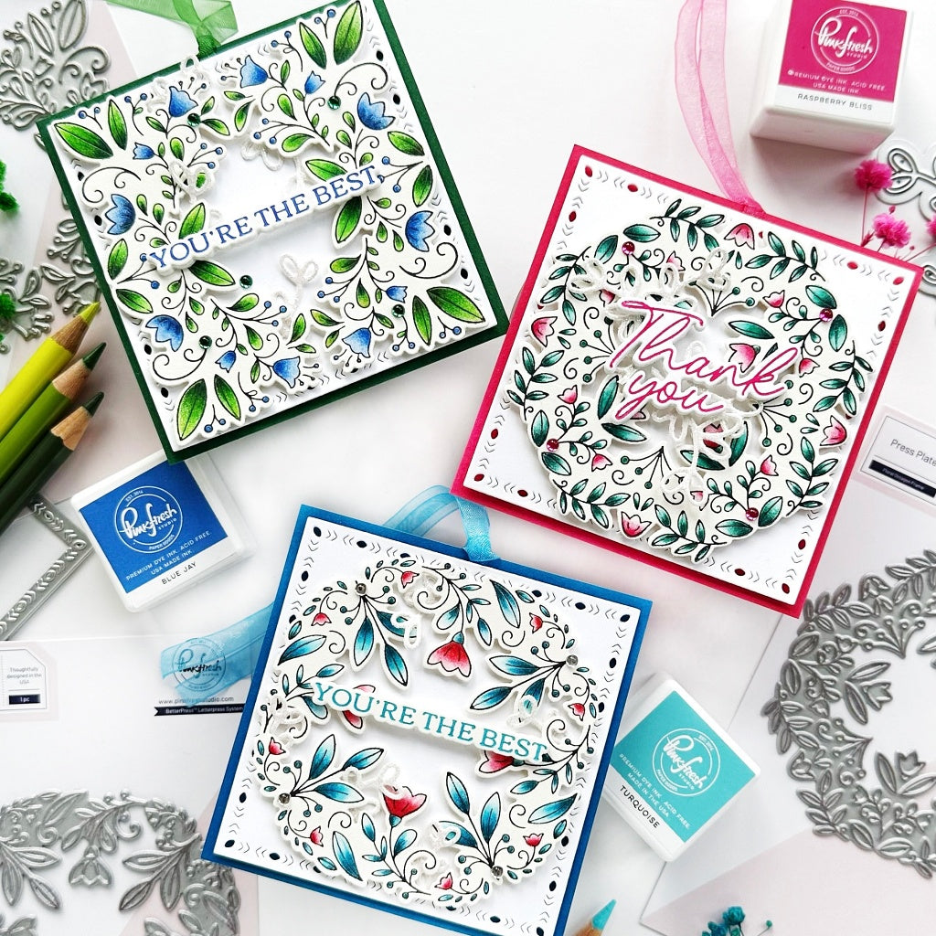 Favorite Things Sentiments press plate – Pinkfresh Studio