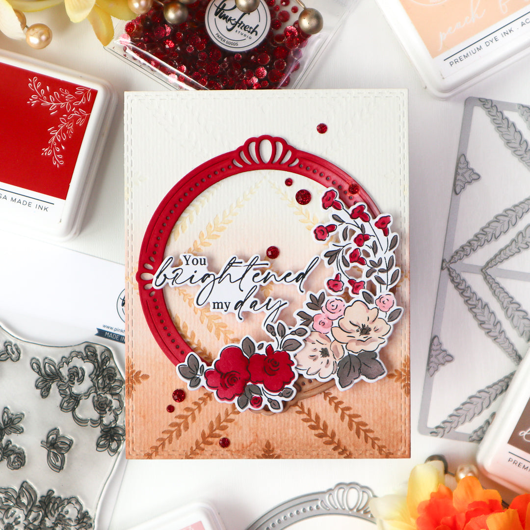 Blooming Grace stamp – Pinkfresh Studio